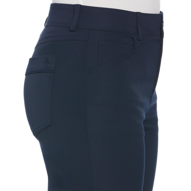 Veronica 5-Pocket Full Length Straight Leg Pant In Blue | Original Penguin®