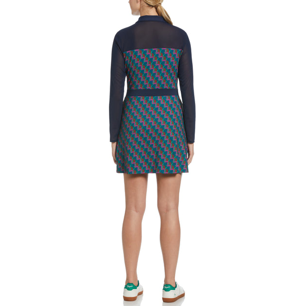 Penguin Print Dress In Blue | Original Penguin®