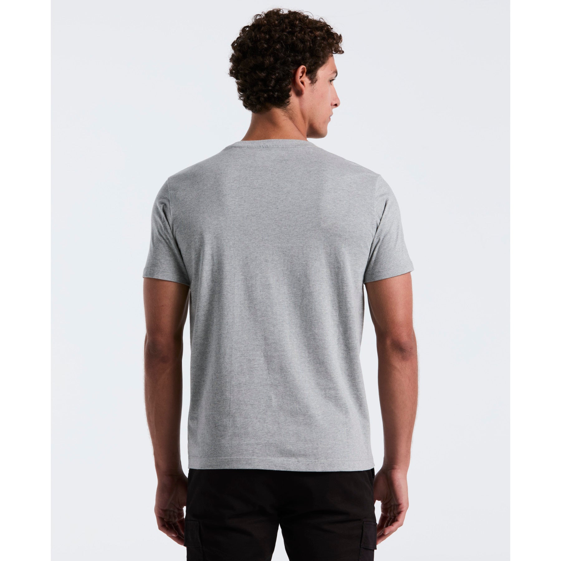 Pin Point Organic Cotton T-Shirt In Grey | Original Penguin®