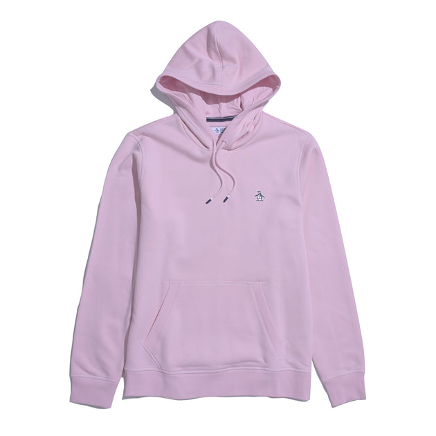 Sticker Pete Pullover Fleece Hoodie In Pink | Original Penguin®