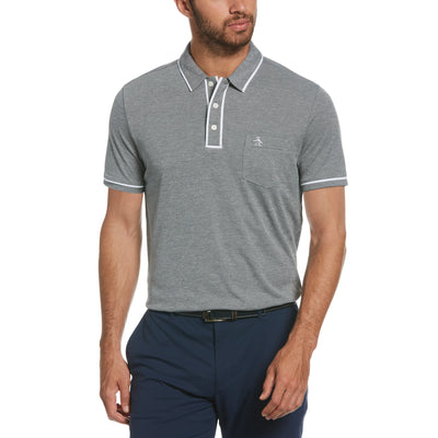 Eco Performance Earl Golf Polo Shirt In Asphalt